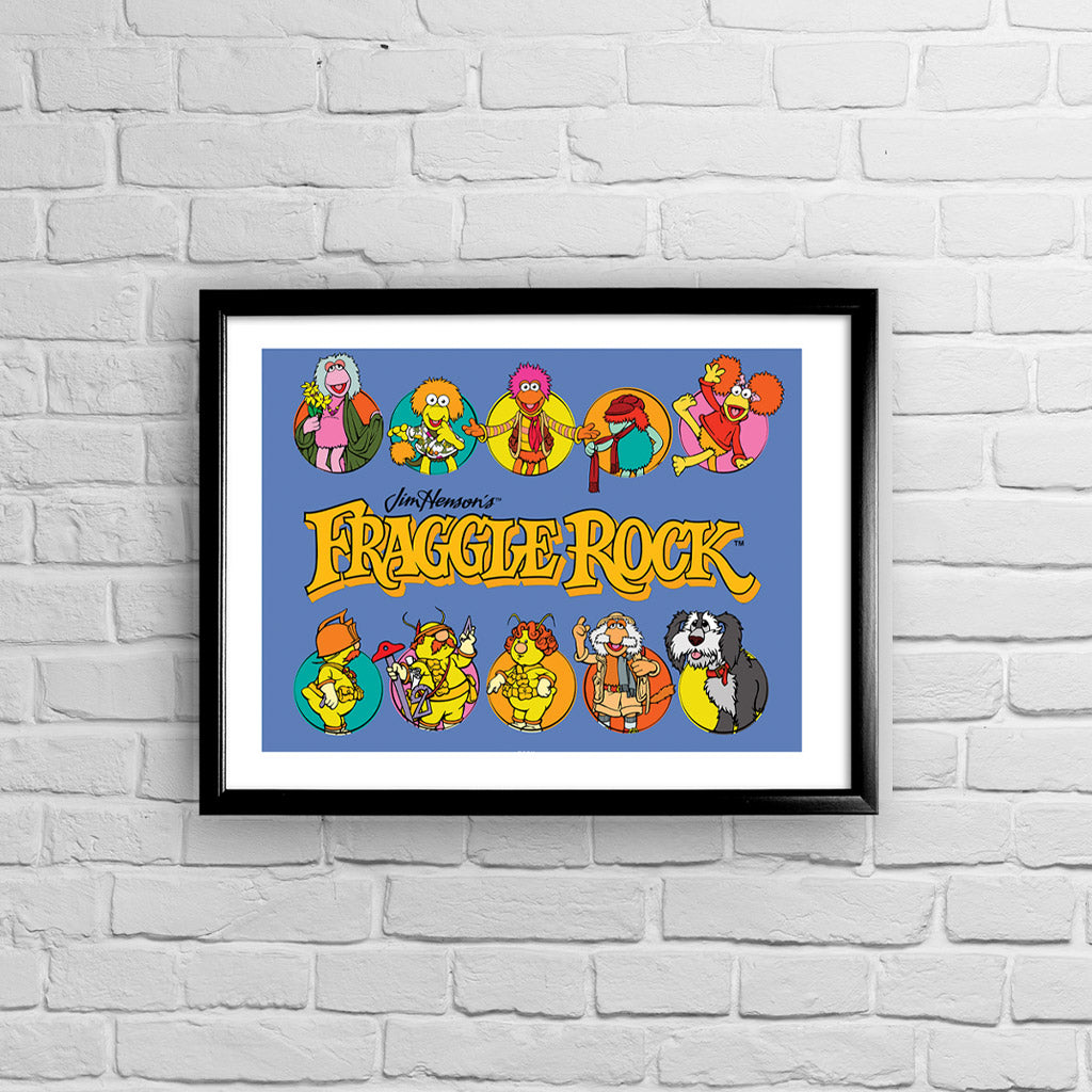 Fraggle Rock Classic Characters Art Print – shop.Henson.com