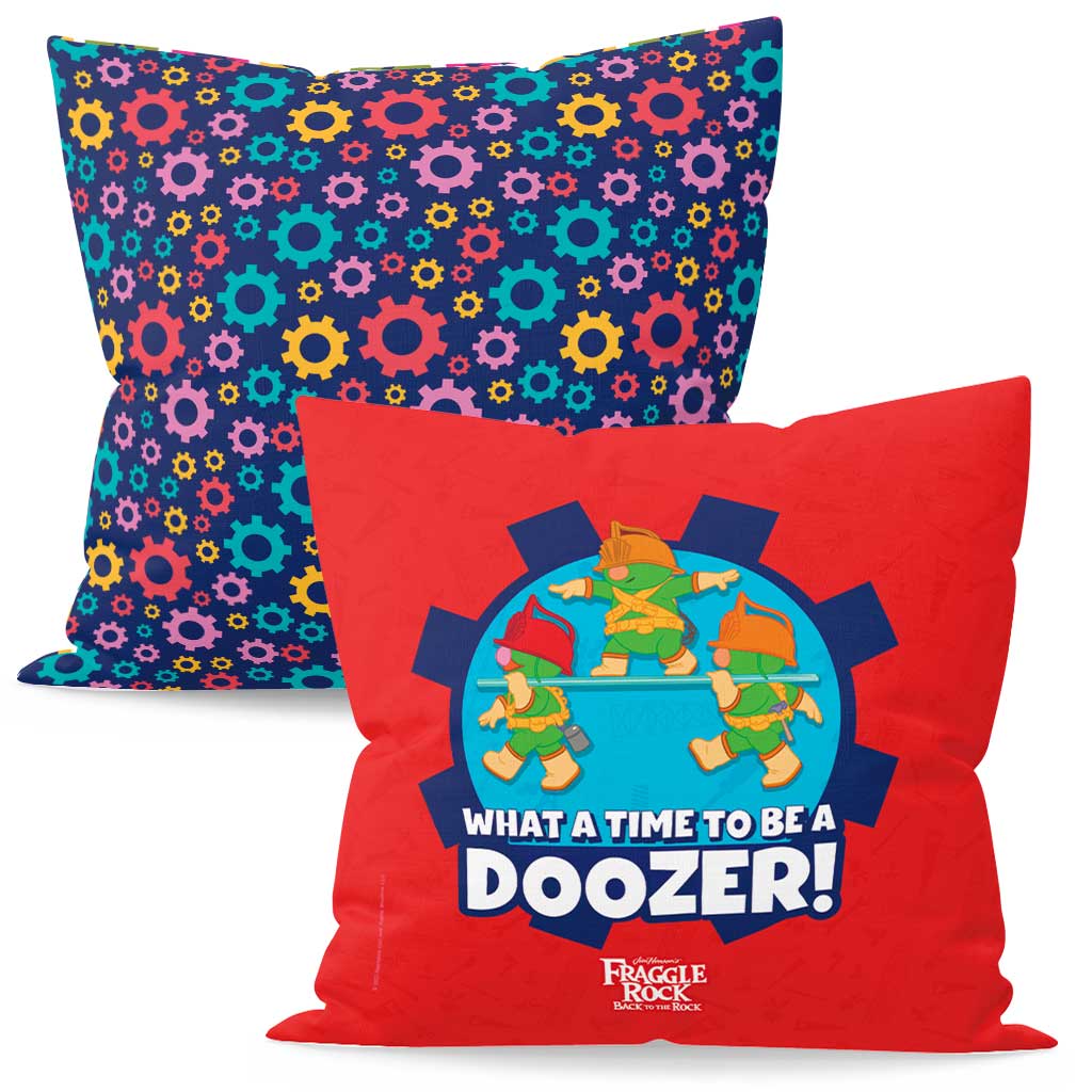 What A Time To Be A Doozer - Fraggle Rock Cushion – shop.Henson.com