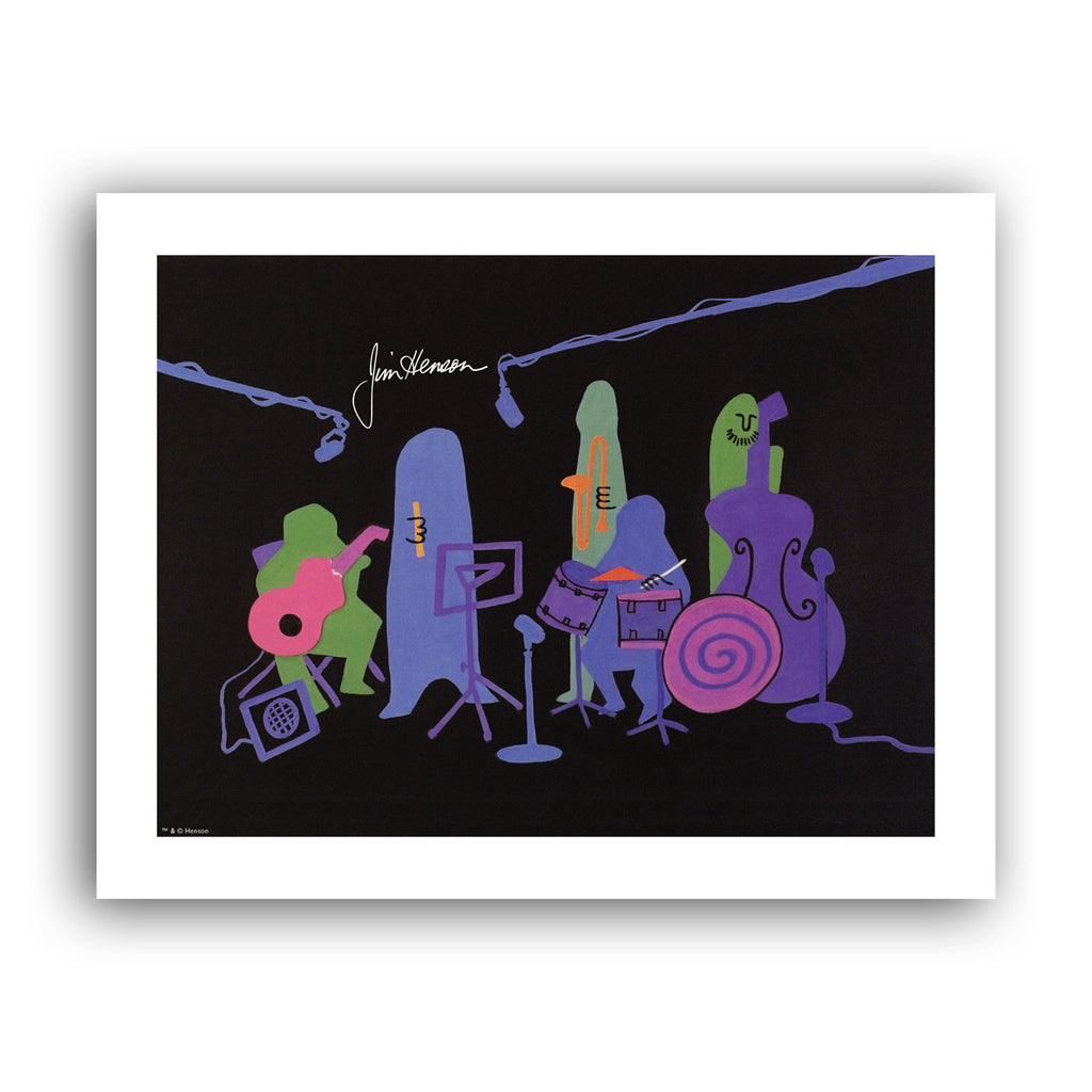 Jazz Doodles - Jim Henson's Signature Art Print – shop.Henson.com
