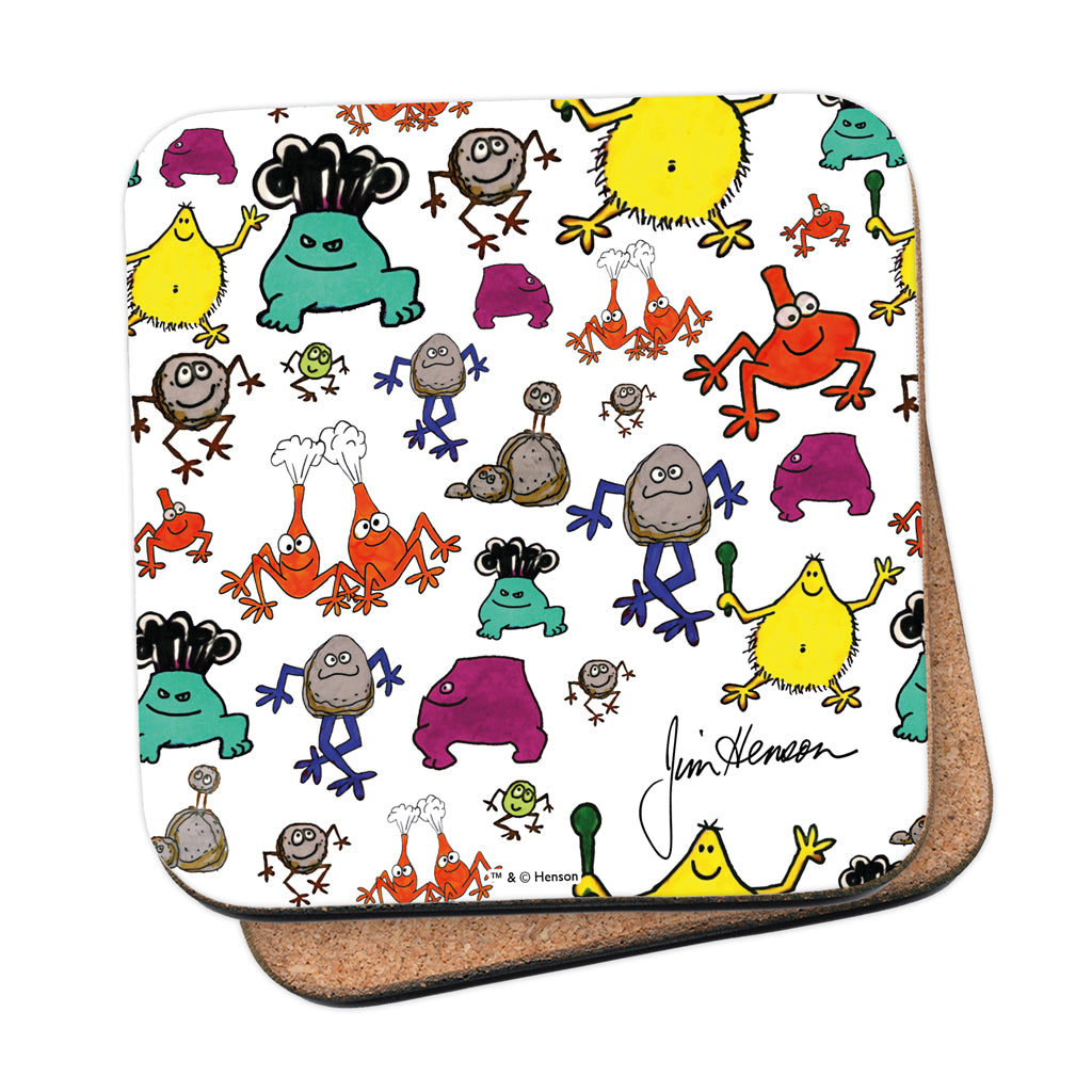 Creatures Pattern - Jim Henson's Signature Coaster – shop.Henson.com