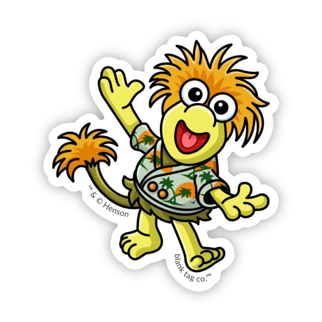 The Wembley Fraggle Sticker – shop.Henson.com